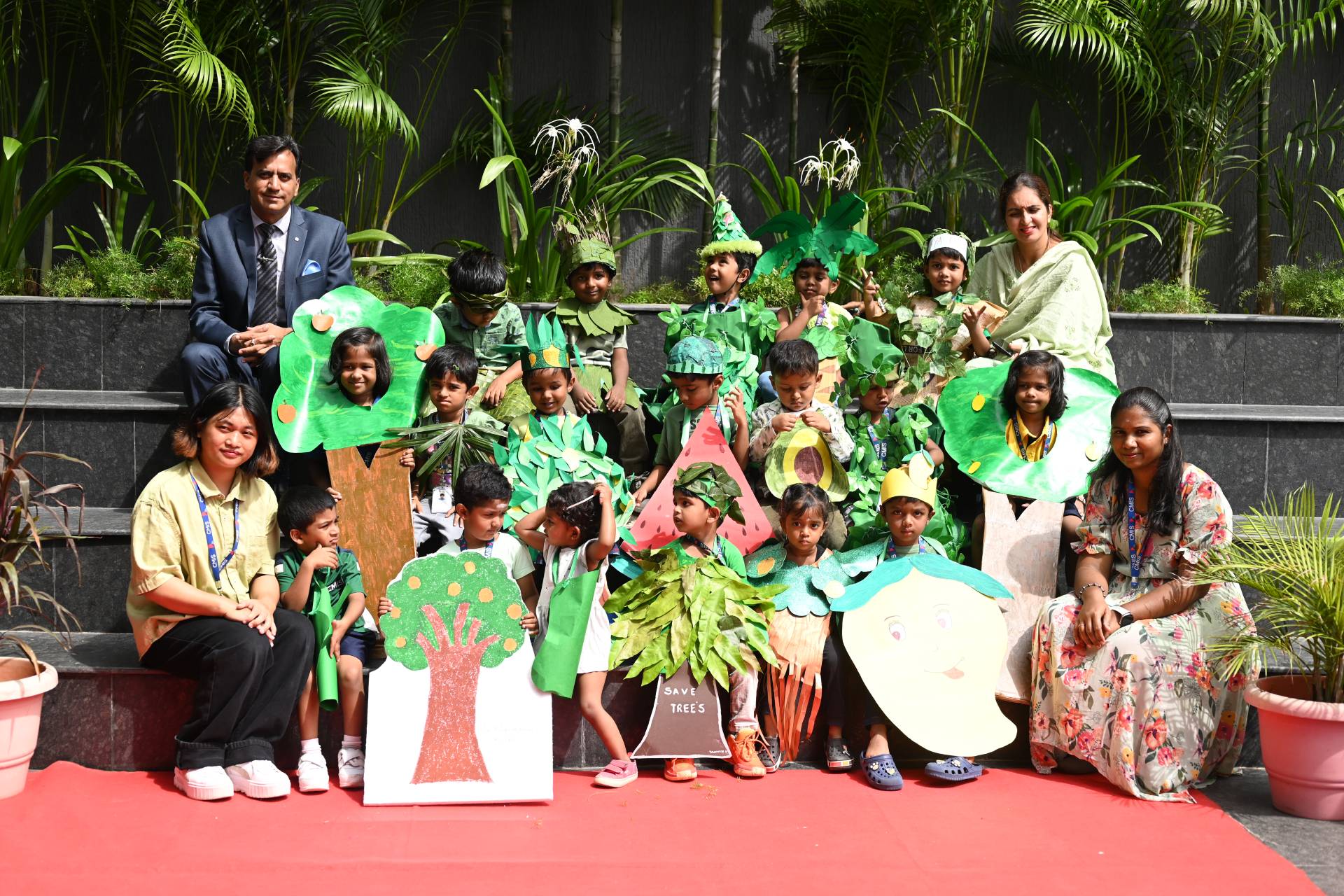 Green Day Fun: CMIS Balavatika Goes Eco!